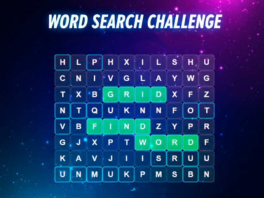 Word Search Challenge 🕹️ SGameSでオンラインプレイ