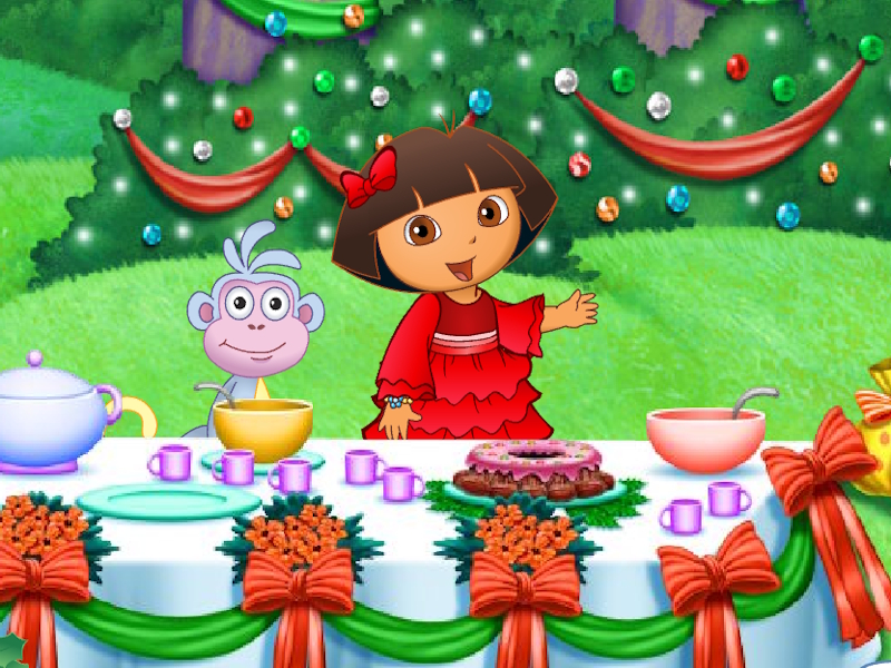 Dora The explorer Dora's Christmas Carol Adventure 🕹️ SGameSでオンラインプレイ