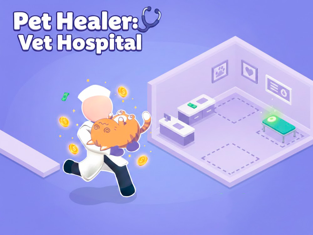 Pet Healer: Vet Hospital 🕹️ SGameSでオンラインプレイ