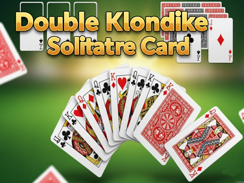 Double klondike solitaire Card 🕹️ SGameSでオンラインプレイ