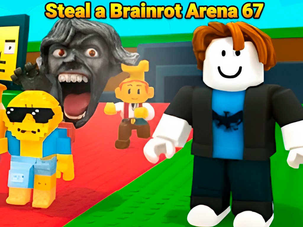 Steal a Brainrot Arena 67 🕹️ SGameSでオンラインプレイ