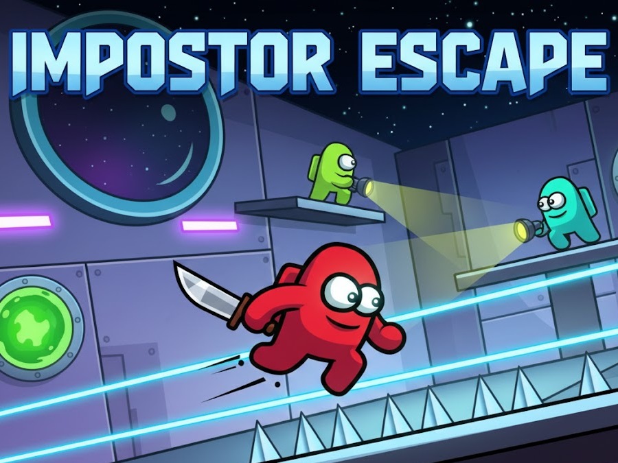 Impostor among us: Escape from prison 🕹️ SGameSでオンラインプレイ