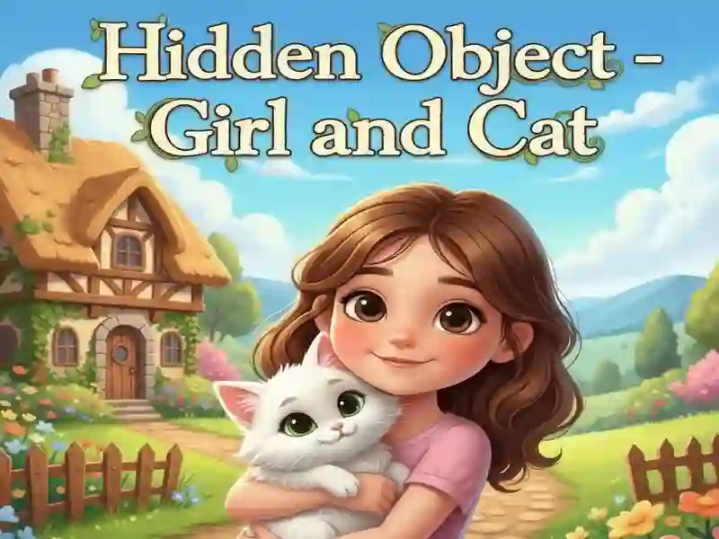 Hidden Object - Girl and Cat 🕹️ SGameSでオンラインプレイ